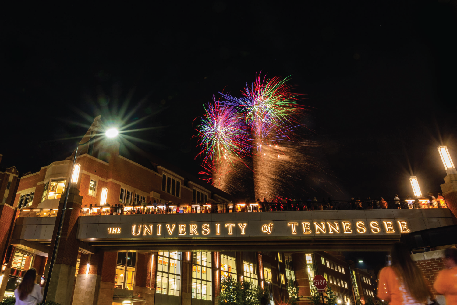 Students Enjoy Drone Show, Fireworks and More at Tennessee Saturday ...